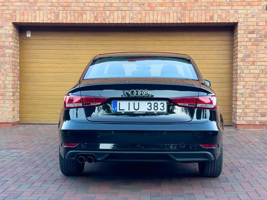 Melns Audi A3 2020 Viļņa, ar dzinēja tilpumu 1.50 L un nobraukumu 88 tūkst. km par 19000 €, foto 7 vietnē AUTOMOTO.COM.LV