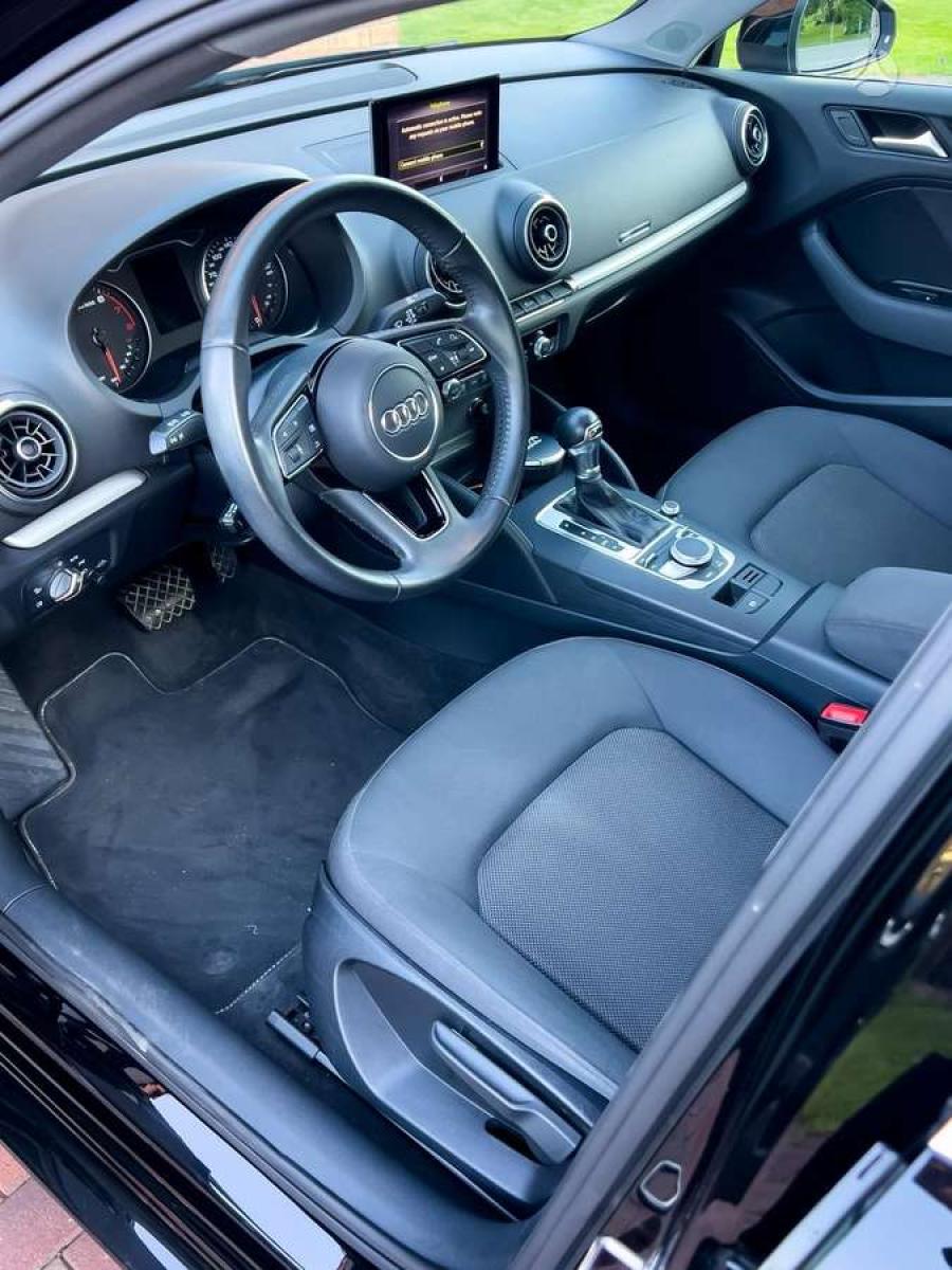 Melns Audi A3 2020 Viļņa, ar dzinēja tilpumu 1.50 L un nobraukumu 88 tūkst. km par 19000 €, foto 11 vietnē AUTOMOTO.COM.LV