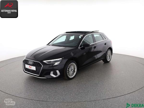 Melns Audi A3 2021 Kauņa, ar dzinēja tilpumu 1.40 L un nobraukumu 45 tūkst. km par 25943 €, foto 1 vietnē AUTOMOTO.COM.LV