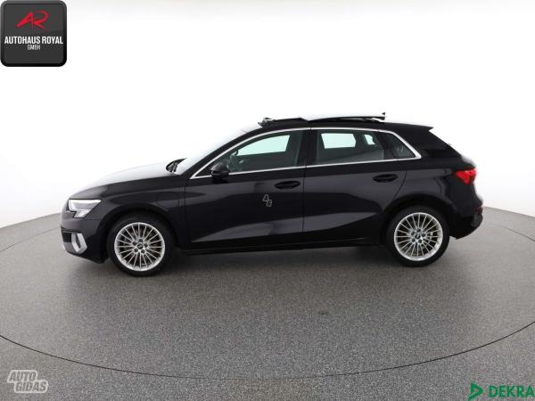 Melns Audi A3 2021 Kauņa, ar dzinēja tilpumu 1.40 L un nobraukumu 45 tūkst. km par 25943 €, foto 2 vietnē AUTOMOTO.COM.LV