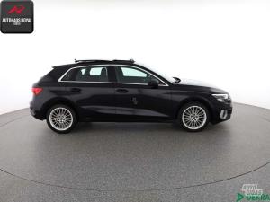 Black Audi A3 2021 in Kaunas, with an engine capacity of 1.40 L and mileage of 45 thousand km for 25943 €, photo 6 on AUTOMOTO.COM.LV
