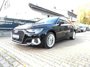 Melns Audi A3 2021 Kauņa, ar dzinēja tilpumu 2.00 L un nobraukumu 57 tūkst. km par 25784 €, foto  vietnē AUTOMOTO.COM.LV