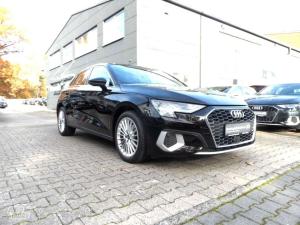 Black Audi A3 2021 in Kaunas, with an engine capacity of 2.00 L and mileage of 57 thousand km for 25784 €, photo 2 on AUTOMOTO.COM.LV