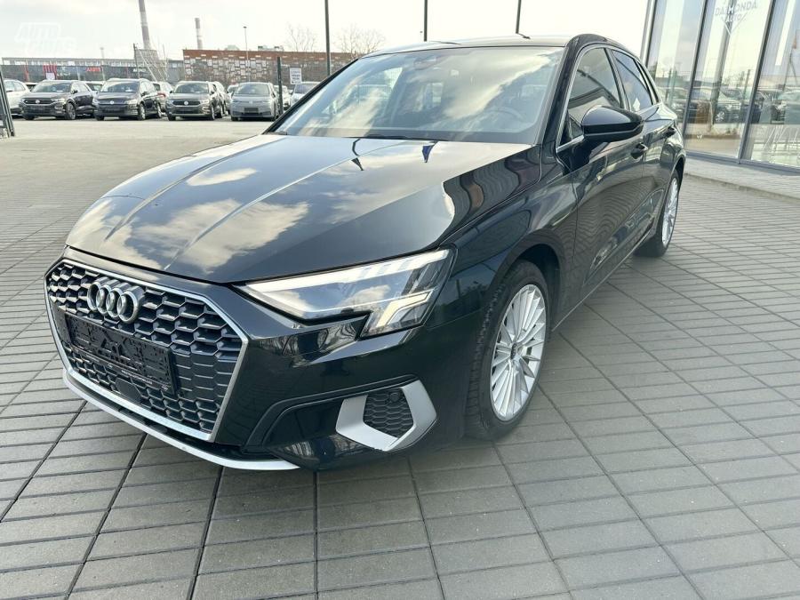 Melns Audi A3 2021 Kauņa, ar dzinēja tilpumu 1.50 L un nobraukumu 197 tūkst. km par 15500 €, foto 1 vietnē AUTOMOTO.COM.LV