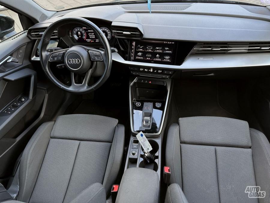Melns Audi A3 2021 Kauņa, ar dzinēja tilpumu 1.50 L un nobraukumu 197 tūkst. km par 15500 €, foto 9 vietnē AUTOMOTO.COM.LV