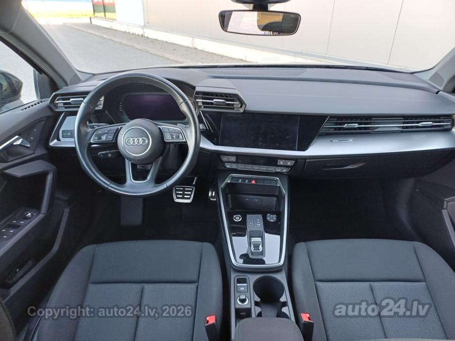 Black Audi A3 2021 in Voru, with an engine capacity of 1.50 L and mileage of 209 thousand km for 19000 €, photo 12 on AUTOMOTO.COM.LV