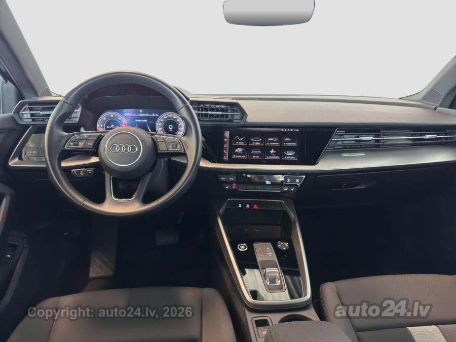 Черный Ауди А3 2021 в Таллин, объемом двигателя 2.00 л и пробегом 52 тыс. км за 19900 €, фото 10 на AUTOMOTO.COM.LV