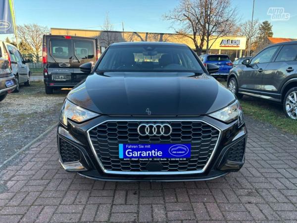 Black Audi A3 2022 in Kaunas, with an engine capacity of 1.50 L and mileage of 49 thousand km for 26108 €, photo 2 on AUTOMOTO.COM.LV
