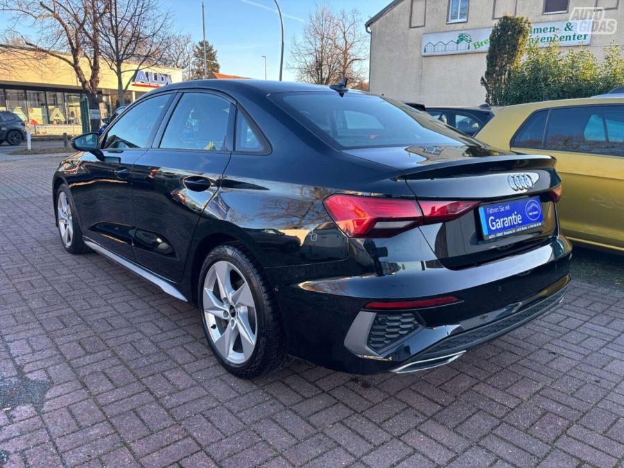 Black Audi A3 2022 in Kaunas, with an engine capacity of 1.50 L and mileage of 49 thousand km for 26108 €, photo 12 on AUTOMOTO.COM.LV