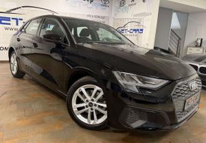 Black Audi A3 2022 in Kaunas, with an engine capacity of 1.40 L and mileage of 35 thousand km for 23583 €, photo 6 on AUTOMOTO.COM.LV