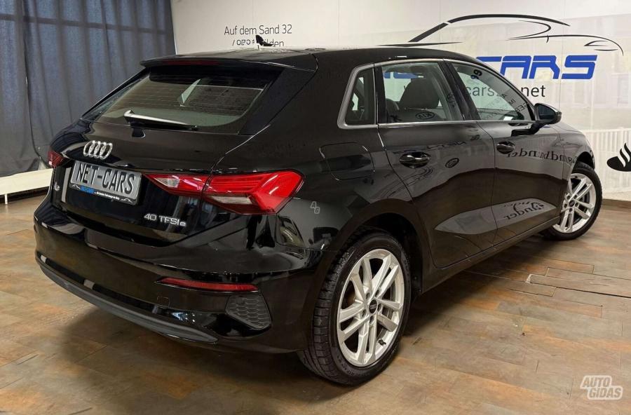 Black Audi A3 2022 in Kaunas, with an engine capacity of 1.40 L and mileage of 35 thousand km for 23583 €, photo 12 on AUTOMOTO.COM.LV