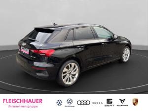 Black Audi A3 2022 in Kaunas, with an engine capacity of 1.50 L and mileage of 80 thousand km for 27025 €, photo 6 on AUTOMOTO.COM.LV