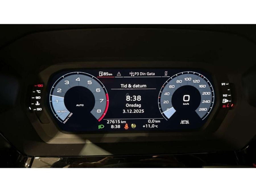 Melns Audi A3 2022 Kauņa, ar dzinēja tilpumu 1.50 L un nobraukumu 28 tūkst. km par 26401 €, foto 6 vietnē AUTOMOTO.COM.LV
