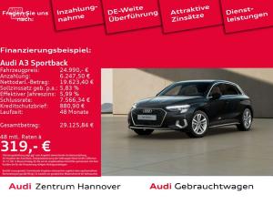 Melns Audi A3 2022 Kauņa, ar dzinēja tilpumu 1.40 L un nobraukumu 58 tūkst. km par 27540 €, foto 1 vietnē AUTOMOTO.COM.LV