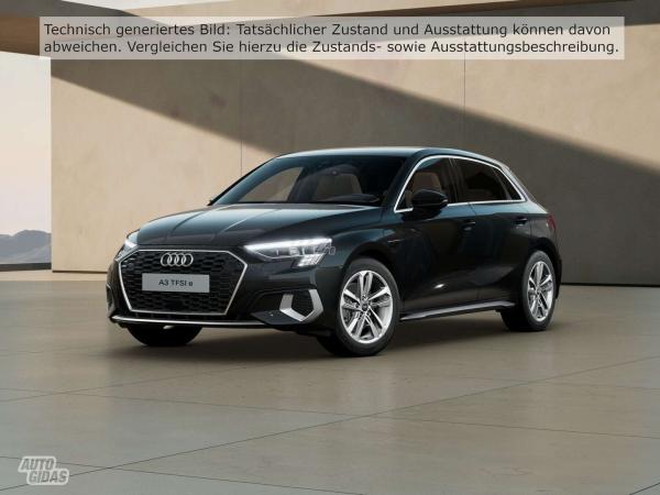 Melns Audi A3 2022 Kauņa, ar dzinēja tilpumu 1.40 L un nobraukumu 58 tūkst. km par 27540 €, foto 2 vietnē AUTOMOTO.COM.LV