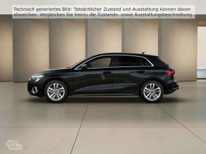 Melns Audi A3 2022 Kauņa, ar dzinēja tilpumu 1.40 L un nobraukumu 58 tūkst. km par 27540 €, foto 3 vietnē AUTOMOTO.COM.LV