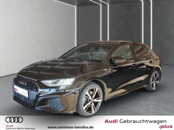 Melns Audi A3 2022 Kauņa, ar dzinēja tilpumu 1.40 L un nobraukumu 45 tūkst. km par 28934 €, foto 2 vietnē AUTOMOTO.COM.LV