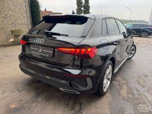 Black Audi A3 2022 in Kaunas, with an engine capacity of 1.00 L and mileage of 50 thousand km for 26925 €, photo 5 on AUTOMOTO.COM.LV