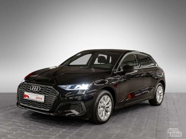 Black Audi A3 2022 in Kaunas, with an engine capacity of 1.40 L and mileage of 56 thousand km for 26139 €, photo 2 on AUTOMOTO.COM.LV