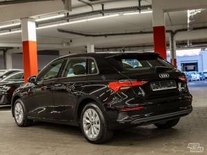 Black Audi A3 2022 in Kaunas, with an engine capacity of 1.40 L and mileage of 56 thousand km for 26139 €, photo 4 on AUTOMOTO.COM.LV