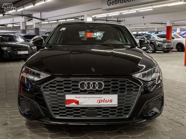 Black Audi A3 2022 in Kaunas, with an engine capacity of 1.40 L and mileage of 56 thousand km for 26139 €, photo 8 on AUTOMOTO.COM.LV