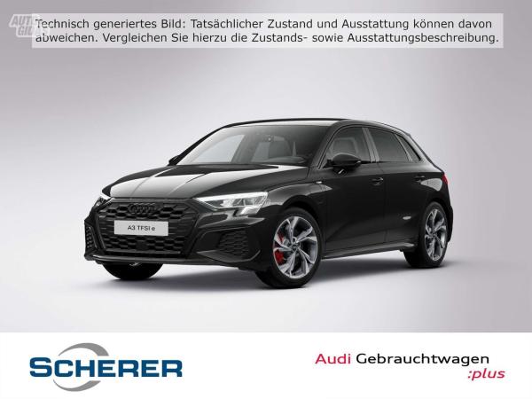 Melns Audi A3 2022 Kauņa, ar dzinēja tilpumu 1.40 L un nobraukumu 85 tūkst. km par 29543 €, foto 1 vietnē AUTOMOTO.COM.LV