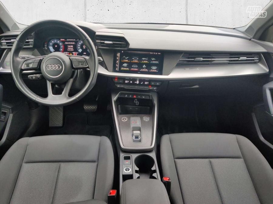 Melns Audi A3 2022 Kauņa, ar dzinēja tilpumu 1.00 L un nobraukumu 31 tūkst. km par 26469 €, foto 13 vietnē AUTOMOTO.COM.LV
