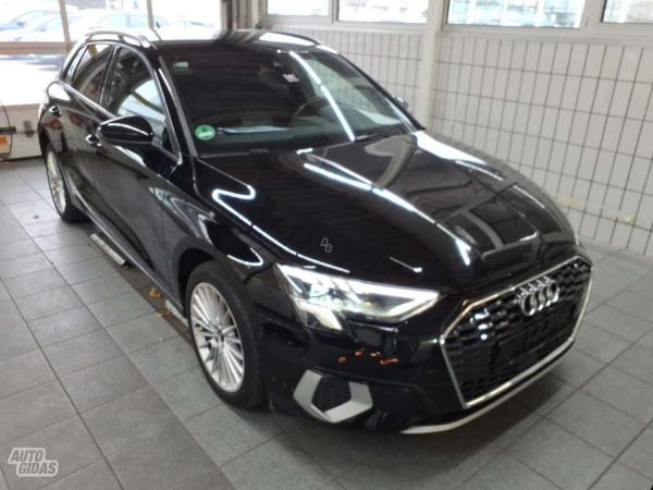 Black Audi A3 2022 in Kaunas, with an engine capacity of 1.40 L and mileage of 58 thousand km for 26398 €, photo 3 on AUTOMOTO.COM.LV