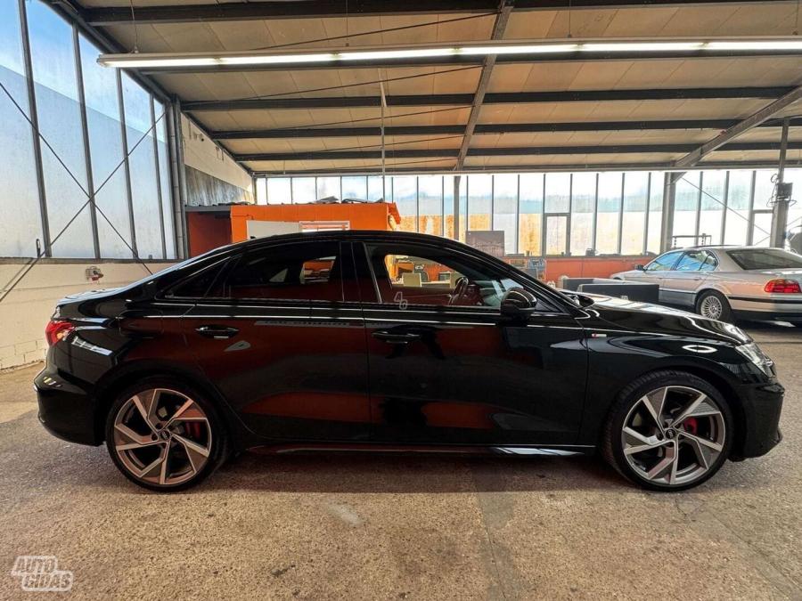 Black Audi A3 2022 in Kaunas, with an engine capacity of 2.00 L and mileage of 100 thousand km for 31124 €, photo 4 on AUTOMOTO.COM.LV