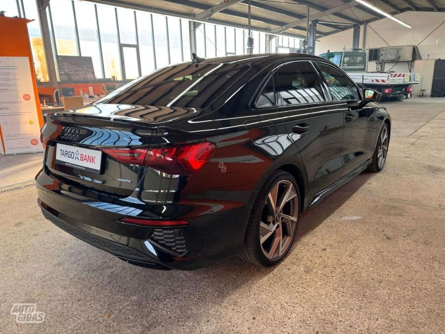 Black Audi A3 2022 in Kaunas, with an engine capacity of 2.00 L and mileage of 100 thousand km for 31124 €, photo 5 on AUTOMOTO.COM.LV