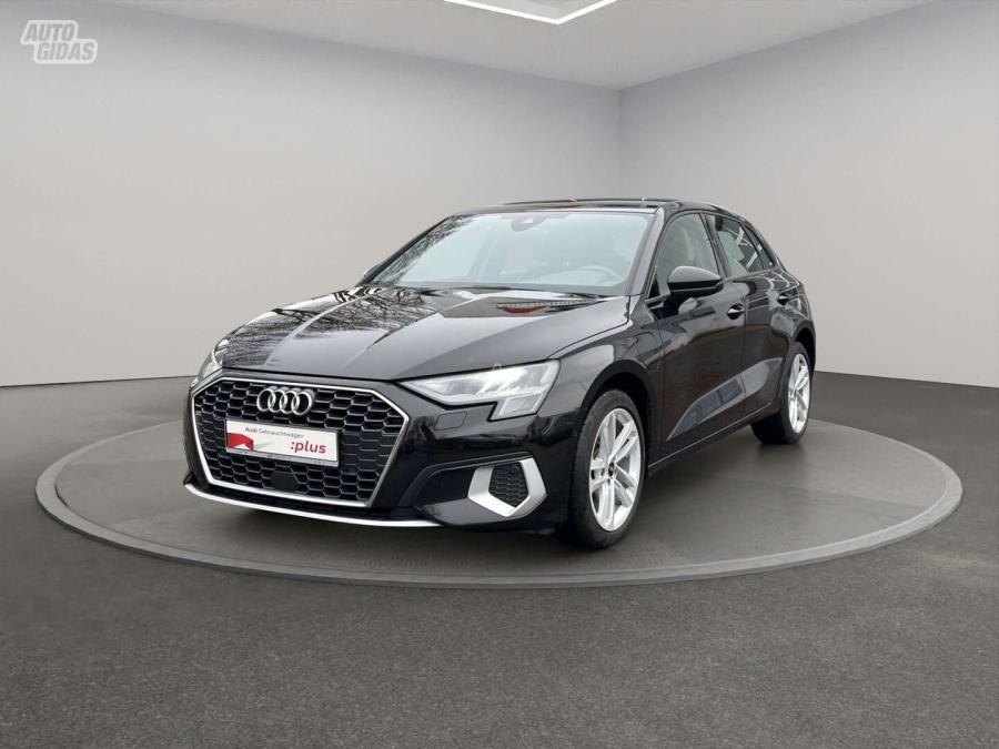Melns Audi A3 2022 Kauņa, ar dzinēja tilpumu 1.40 L un nobraukumu 57 tūkst. km par 28799 €, foto 2 vietnē AUTOMOTO.COM.LV