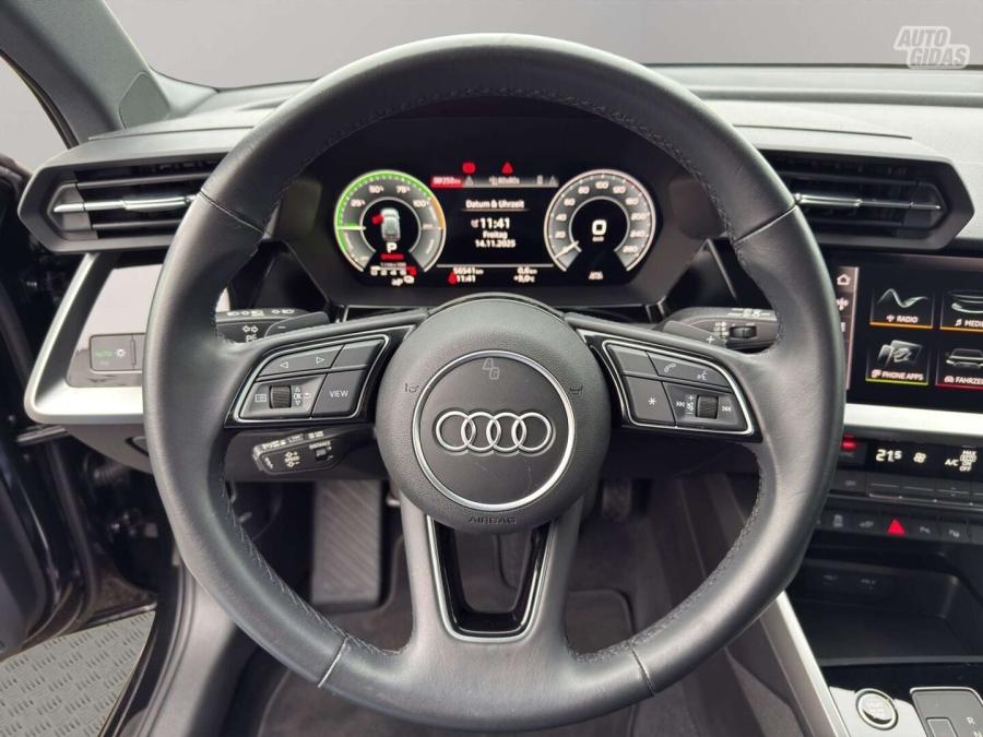 Melns Audi A3 2022 Kauņa, ar dzinēja tilpumu 1.40 L un nobraukumu 57 tūkst. km par 28799 €, foto 10 vietnē AUTOMOTO.COM.LV