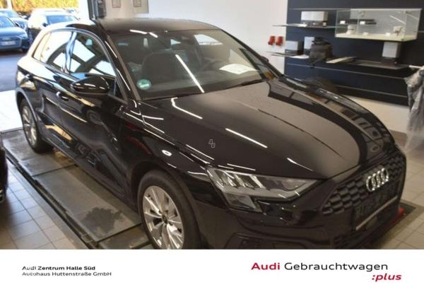 Black Audi A3 2022 in Kaunas, with an engine capacity of 1.40 L and mileage of 31 thousand km for 25923 €, photo 1 on AUTOMOTO.COM.LV