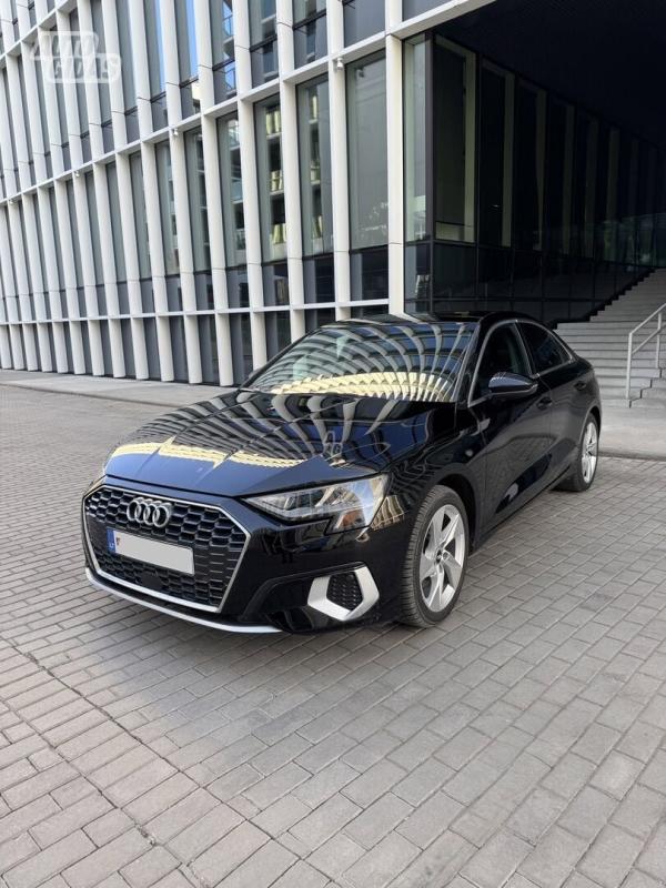 Black Audi A3 2022 in Vilnius, with an engine capacity of 2.00 L and mileage of 126 thousand km for 17900 €, photo 1 on AUTOMOTO.COM.LV