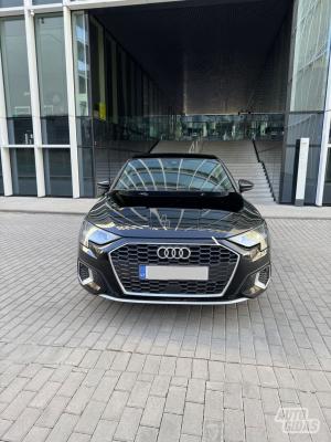 Black Audi A3 2022 in Vilnius, with an engine capacity of 2.00 L and mileage of 126 thousand km for 17900 €, photo 4 on AUTOMOTO.COM.LV
