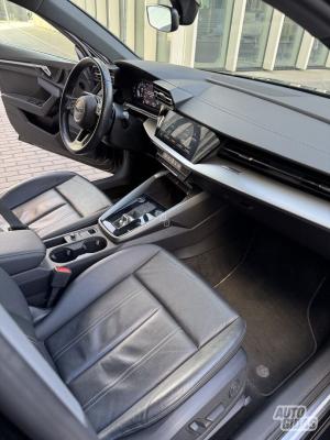 Black Audi A3 2022 in Vilnius, with an engine capacity of 2.00 L and mileage of 126 thousand km for 17900 €, photo 13 on AUTOMOTO.COM.LV