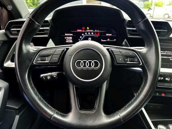 Black Audi A3 2022 in Kaunas, with an engine capacity of 1.00 L and mileage of 180 thousand km for 17900 €, photo 8 on AUTOMOTO.COM.LV