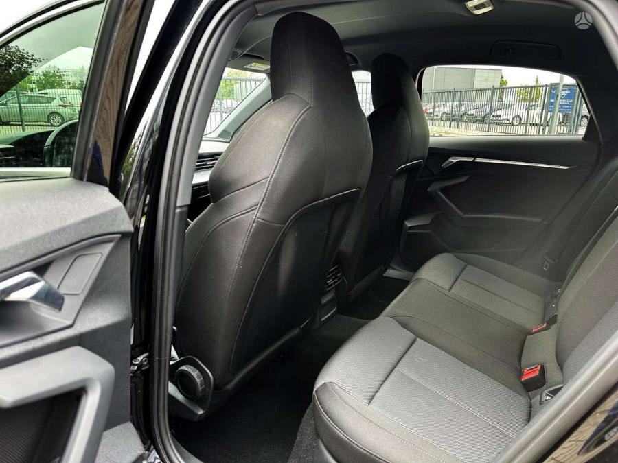 Black Audi A3 2022 in Kaunas, with an engine capacity of 1.00 L and mileage of 180 thousand km for 17900 €, photo 16 on AUTOMOTO.COM.LV
