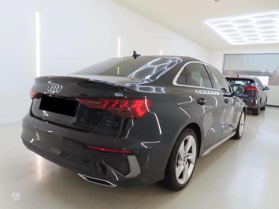 Black Audi A3 2022 in Vilnius, with an engine capacity of 1.50 L and mileage of 73 thousand km for 25050 €, photo 3 on AUTOMOTO.COM.LV