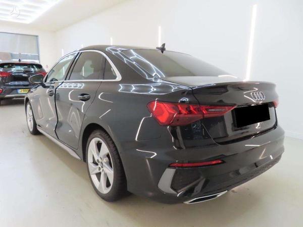 Black Audi A3 2022 in Vilnius, with an engine capacity of 1.50 L and mileage of 73 thousand km for 25050 €, photo 5 on AUTOMOTO.COM.LV