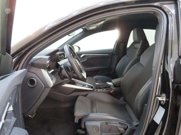 Black Audi A3 2022 in Vilnius, with an engine capacity of 1.50 L and mileage of 73 thousand km for 25050 €, photo 6 on AUTOMOTO.COM.LV