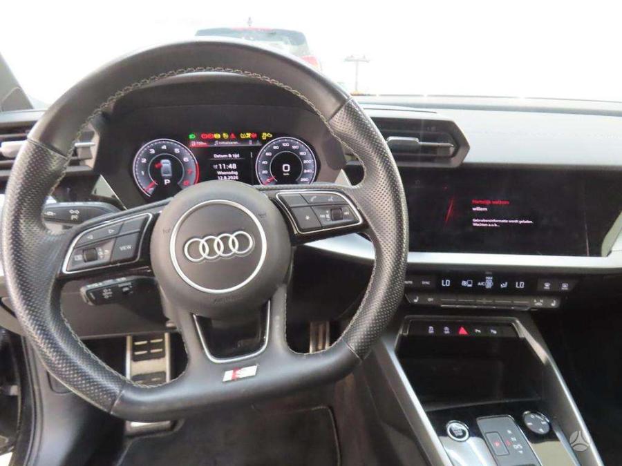 Black Audi A3 2022 in Vilnius, with an engine capacity of 1.50 L and mileage of 73 thousand km for 25050 €, photo 7 on AUTOMOTO.COM.LV