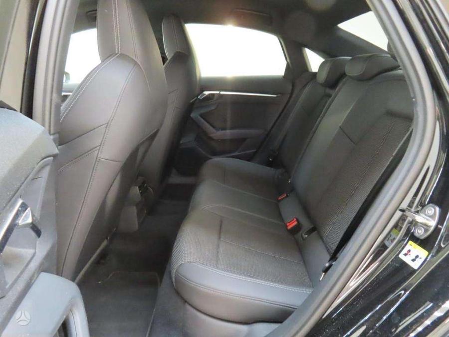 Black Audi A3 2022 in Vilnius, with an engine capacity of 1.50 L and mileage of 73 thousand km for 25050 €, photo 12 on AUTOMOTO.COM.LV