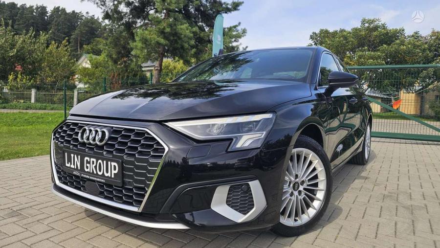 Black Audi A3 2022 in Prienai, with an engine capacity of 1.00 L and mileage of 176 thousand km for 14600 €, photo 1 on AUTOMOTO.COM.LV