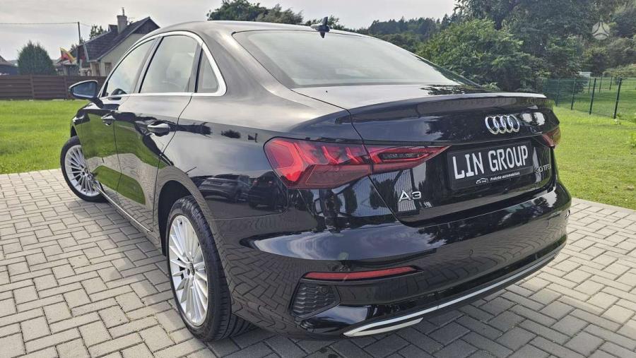 Black Audi A3 2022 in Prienai, with an engine capacity of 1.00 L and mileage of 176 thousand km for 14600 €, photo 5 on AUTOMOTO.COM.LV