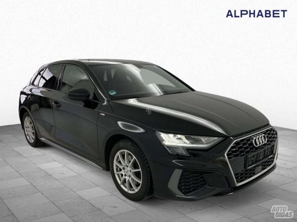 Melns Audi A3 2023 Kauņa, ar dzinēja tilpumu 1.50 L un nobraukumu 65 tūkst. km par 27972 €, foto 6 vietnē AUTOMOTO.COM.LV
