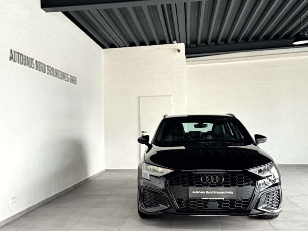 Black Audi A3 2023 in Kaunas, with an engine capacity of 1.50 L and mileage of 25 thousand km for 32690 €, photo 2 on AUTOMOTO.COM.LV
