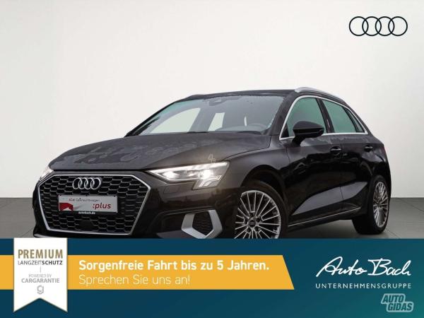 Black Audi A3 2023 in Kaunas, with an engine capacity of 1.00 L and mileage of 36 thousand km for 26799 €, photo 2 on AUTOMOTO.COM.LV