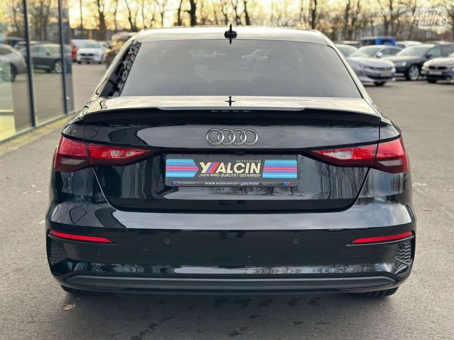 Black Audi A3 2023 in Kaunas, with an engine capacity of 1.00 L and mileage of 45 thousand km for 29085 €, photo 8 on AUTOMOTO.COM.LV