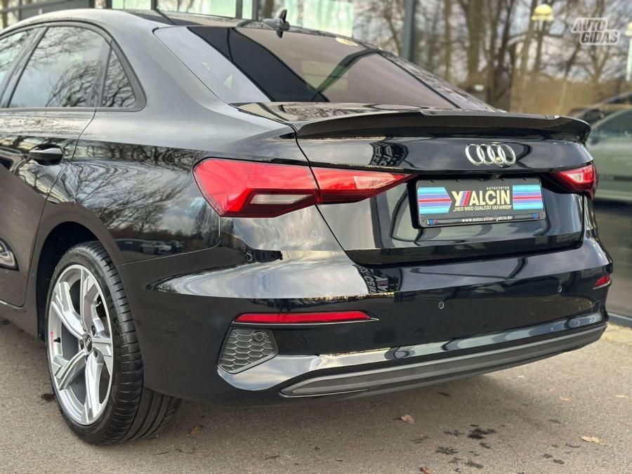 Black Audi A3 2023 in Kaunas, with an engine capacity of 1.00 L and mileage of 45 thousand km for 29085 €, photo 10 on AUTOMOTO.COM.LV